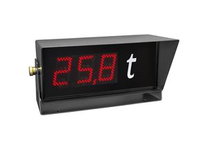 4030275054725 - LED-Industriedisplay NDI 100 3 HxBxT 220 x 513 x 210 mm 3 Ziffern schwarz kaiserkraft