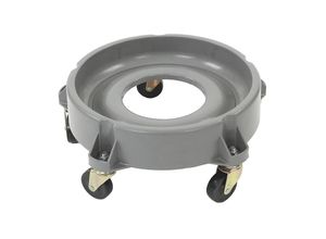 4891729100906 - Rollwagen für 90-l-Abfallbehälter Kunststoff für Ø 520 mm kaiserkraft