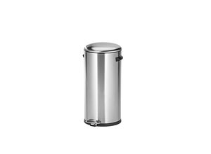 4260563722610 - EKO Edelstahl-Treteimer rund Volumen 20 l mit Pedal und Griffen