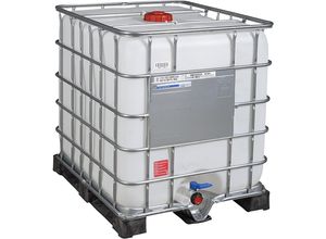 4061753255303 - IBC-Container RECOBULK UN-Zulassung Volumen 1000 l auf PE-Palette NW Öffnung 150 mm   NW Auslauf 50 mm kaiserkraft