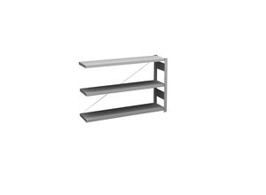 4250623774680 - Sideboard-Steckregal verzinkt Höhe 825 mm 3 Böden Anbauregal Bodentiefe 300 mm Fachlast 175 kg hofe