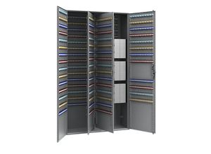 4061753018472 - Schlüsselschrank 2-türig HxBxT 1300 x 730 x 250 mm 1170 Haken kaiserkraft