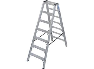 4009199135148 - Schwerlast-Stehleiter beidseitig begehbar bis 225 kg 2x7 Stufen KRAUSE