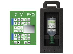 5715205490215 - iBox Wandbox mit Sichtfenster und Tragegriff 1 x 500 ml 09 % NaCl staubdicht kaiserkraft