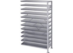 4250621501301 - Steckregal für Regalkästen HxB 1790 x 1000 mm Anbauregal Tiefe 300 mm ohne Kästen STEMO