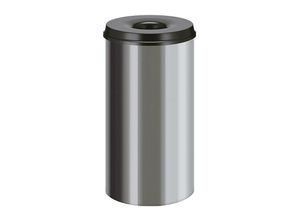 8713631031511 - Sicherheitspapierkorb Edelstahl Volumen 50 l HxØ 625 x 335 mm selbstlöschend kaiserkraft
