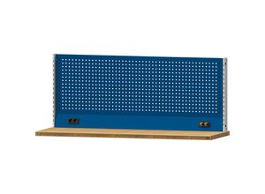4014641216917 - Systemaufbau für elektrischen Arbeitstisch LIFT mit 2 Lochplatten Energiekanal für Breite 2000 mm ANKE