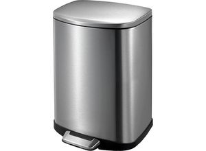 4061753280886 - EKO Edelstahl-Tretabfallsammler Volumen 20 l HxBxT 428 x 356 x 336 mm rutschfest