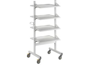 6416763093588 - ESD-Gerätewagen 4 Etagen Länge 790 mm Treston