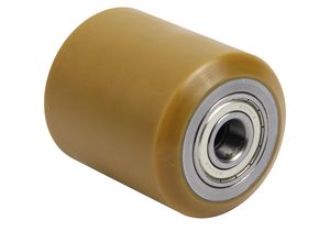 4053357034378 - Gabelrolle Polyurethan Einbaulänge 98 mm Rollenbreite 88 mm kaiserkraft
