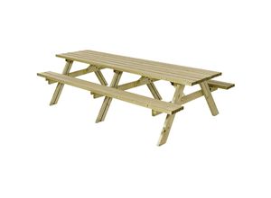 5703393185457 - Gruppensitzbank zertifiziertes Nadelholz natur für 10 Personen kaiserkraft