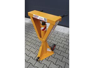 4061753107015 - Verladestütze für Sattelauflieger Tragfähigkeit 25 t Auflagefläche-LxB 500 x 200 mm kaiserkraft