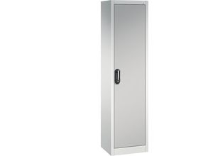 4064615184551 - ACURADO Universalschrank BxT 500 x 400 mm lichtgrau   weißaluminium C+P