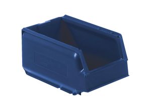 4250686298406 - Sichtlagerkasten aus Polypropylen LxBxH 250 x 148 x 130 mm VE 32 Stück blau kaiserkraft