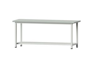 4014641020835 - Werkbank Gestellbauweise Serie V Grundmodell BxT 2000 x 700 mm Stahlblechbelagplatte ANKE