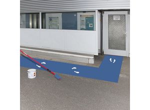 4055381521206 - Außenmarkierfarbe Inhalt 5 l verkehrsblau RAL 5017 kaiserkraft