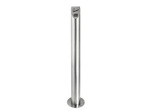 4061753275912 - eurokraft pro Edelstahl-Standascher Volumen 38 l abschließbar