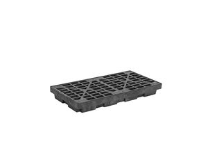 0697841132689 - PE-Auffangwanne aus PE-Regenerat Flachwanne für 2 x 200 l Fässer Auffangvolumen 90 l Justrite