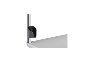 6416763086146 - Flaschenhalter BxTxH 110 x 105 x 120 mm schwarz Ø 80 mm Treston