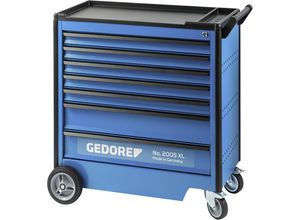 4010886975725 - GEDORE Werkzeugwagen 2005 7 Schubladen ohne Werkzeugsortiment HxBxT 1020 x 1021 x 605 mm