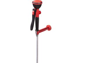 4260563723563 - Hand-Augendusche mit Brausekopf HxT 260 x 75 mm rot kaiserkraft