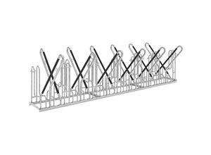 4250366534725 - Anlehnparker WSM 4722 XBF 2-seitig für Reifen bis 64mm 12 Stellplätze B 3240 x T 1270 x H 845 mm 4250366534725 - Anlehnparker WSM 4722 XBF 2-seitig für Reifen bis 64mm 12 Stellplätze B 3240 x T 1270 x H 845 mm
