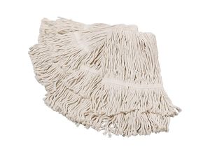 4250128203333 - Fransenmopp VE 10 Stk Baumwoll-Polyester-Gewebe weiß kaiserkraft