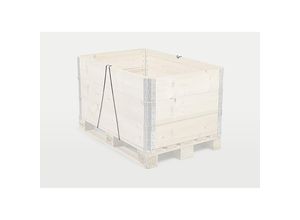 4004165004848 - Rahmenverriegelung VE 10 Stk für 3 Palettenaufsatzrahmen kaiserkraft