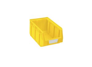 8029926000439 - Sichtlagerkasten aus Polyethylen LxBxH 234 x 144 x 123 mm gelb VE 38 Stk kaiserkraft
