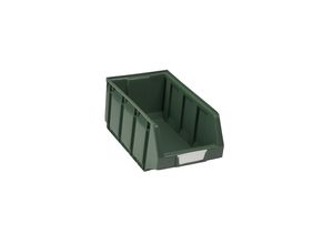8029926000606 - Sichtlagerkasten aus Polyethylen LxBxH 342 x 204 x 164 mm grün VE 24 Stk kaiserkraft