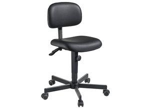 4260046920984 - meychair Arbeitsdrehstuhl Keilnut-Höhenverstellung mit Rollen Kunstleder
