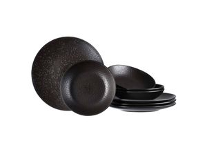 4006344271379 - R & B Tafelservice KITWE (BHT 29x29x17 cm) BHT 29x29x17 cm schwarz Teeservice Kaffeeservice Geschirrset Kaffeegeschirr
