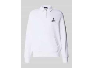 3616854957079 - Sweatshirt mit Polokragen