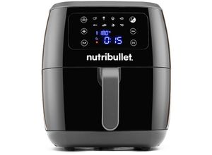 8006447002180 - NUTRiBULLET CB NBA071B Heißluft-Fritteuse 1800 W Antihaftbeschichtung BPA-frei Heißluft-Funktion mit Display Timerfunktion Schwarz
