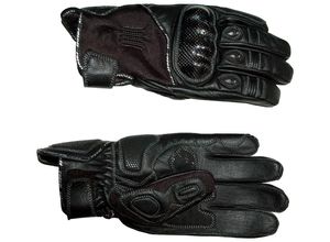 4251084708184 - Motorradhandschuhe ROLEFF RO 60 Gr L schwarz Handschuhe L Obermaterial 90% Rindsleder 10% Nylon Innenfutter 100% Polyester winddicht