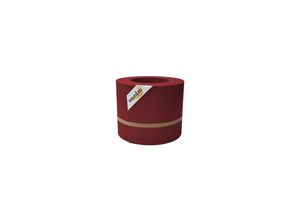 4068864001003 - zaun zu® Sichtschutz Rille PP für Doppelstabmatten Zaun Bordeauxrot 26m