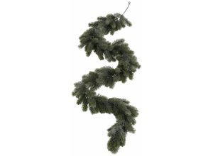 4003529217948 - Winterliche Kunstpflanze MY HOME Weihnachtsdeko Weihnachtsgirlande grün L175cm Kunststoff Kunstpflanzen Girlande leicht gefrostet Länge 180 cm