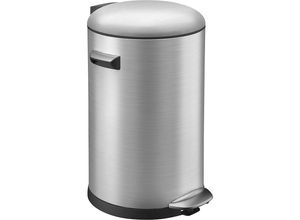8713631667574 - EKO Tretabfallsammler Edelstahl mit Griffen Volumen 20 l HxØ 485 x 292 mm