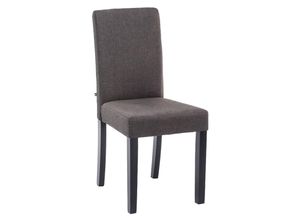 4251152637972 - Esszimmerstuhl Ina mit Holzgestell und Stoffbezug I Lehnstuhl mit einer Sitzhöhe von 47 cm I Polsterstuhl mit hoher Rückenlehne 4251152637972 - Esszimmerstuhl Ina mit Holzgestell und Stoffbezug I Lehnstuhl mit einer Sitzhöhe von 47 cm I Polsterstuhl mit hoher Rückenlehne