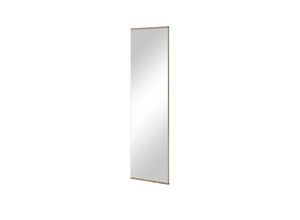 4250053419090 - Xxxl Wandspiegel  Eiche  Holz Glas  Eiche  furniertmassiv  rechteckig  41x140x2 cm  Goldenes M Made in Germany DGM-Klimapakt  in
