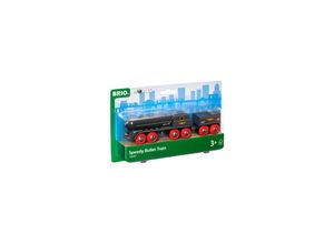 7312350336979 - World Schwarzer Kugelblitz mit Tender Spielfahrzeug