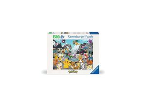4005555007265 - Ravensburger Puzzle 12000726 - Pokémon Classics - 1500 Teile Puzzle für Erwachsene und Kinder ab 14 Jahren Pokémon Puzzle