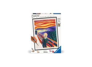 4005556236916 - Spiel CreArt Malen nach Zahlen Art Collection - Der Schrei (Munch)