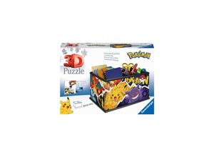 4005556115464 - RAVENSBURGER Aufbewahrungsbox Pokémon 3D Puzzle Mehrfarbig 4005556115464 - RAVENSBURGER Aufbewahrungsbox Pokémon 3D Puzzle Mehrfarbig