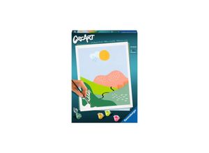 4005556236435 - Malen nach Zahlen RAVENSBURGER CreArt In the Mountains Malvorlagen bunt Kinder Malen Zubehör Made in Europe  FSC- schützt Wald - weltweit