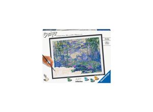 4005556236510 - Malen nach Zahlen RAVENSBURGER CreArt ART Collection Waterlilies (Monet) Malvorlagen bunt Kinder Malen Zubehör Made in Europe  FSC - schützt Wald weltweit