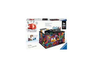 4005556115891 - Ravensburger 3D Puzzle 11589 - Aufbewahrungsbox Die drei ??? - Praktischer Organizer für Die drei ??? Fans - Ideales Geschenk für Erwachsene und Kinder ab 8 Jahren