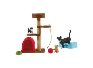 4059433573045 - Farm World 42501 Spielspaß für niedliche Katzen Spielfiguren-Set 4059433573045 Schleich