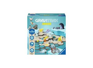 4005556270606 - Ravensburger GraviTrax Junior Starter-Set L Ice - Erweiterbare Kugelbahn für Kinder Murmelbahn überwiegend aus nachwachsenden Rohstoffen mit Themenwelten Lernspielzeug und Konstruktionsspielzeug ab 3 Jahren