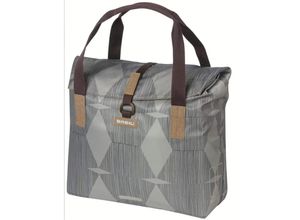 8715019183904 - BASIL Gepäckträger Fahrradtasche Elegance grau